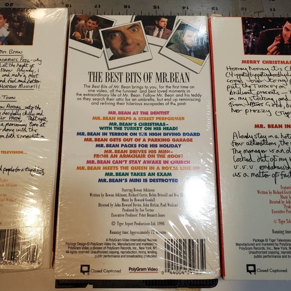 Polygram Video | Other | Collection Of Mr Bean Vhs Tapes See ...